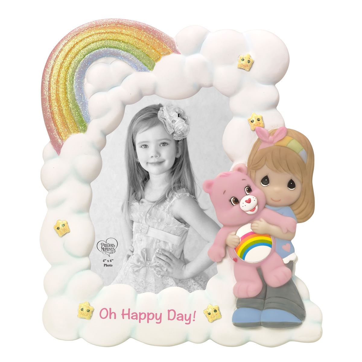 Care bear girl with cheer bear photo frame
