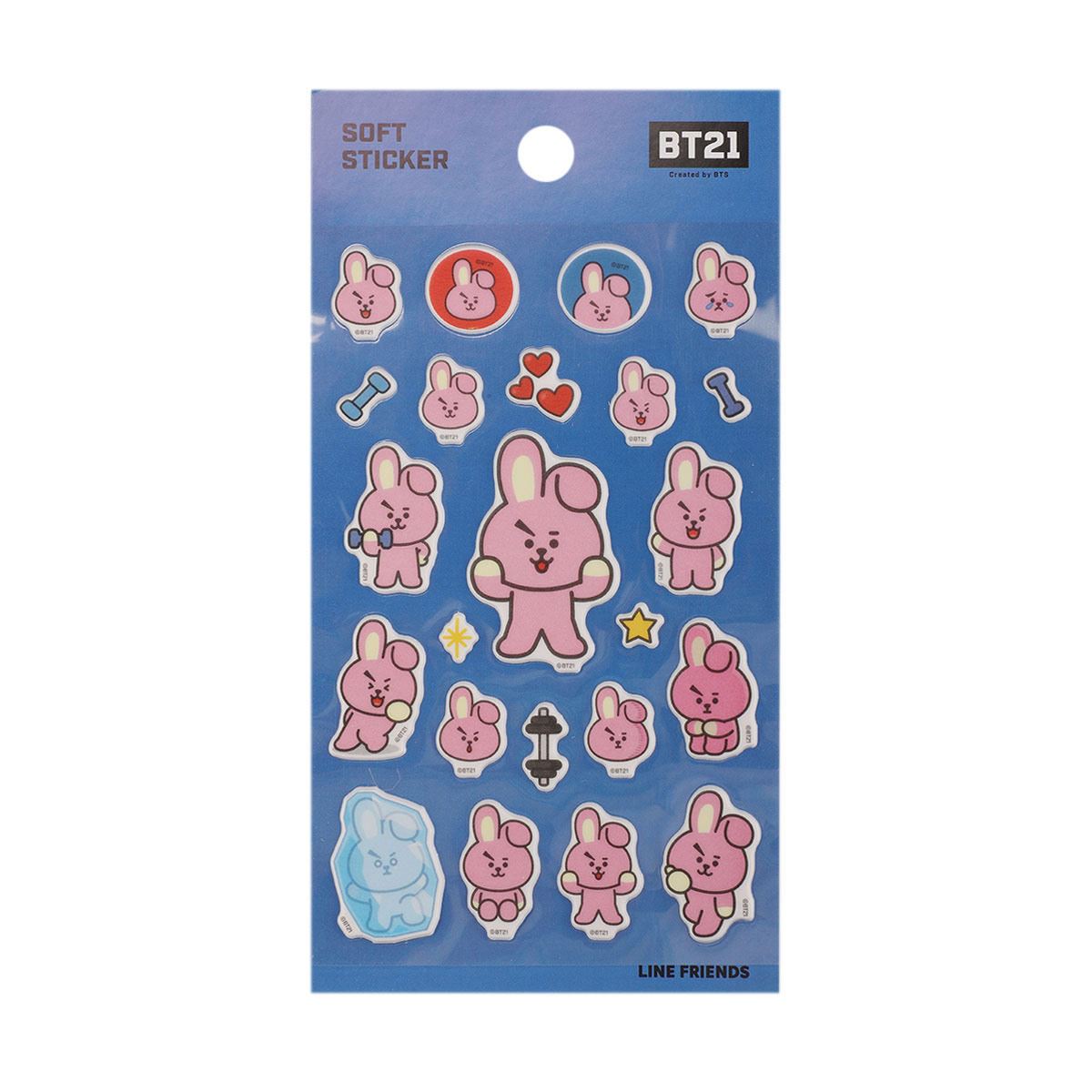 Soft Sticker BT21 Cooky