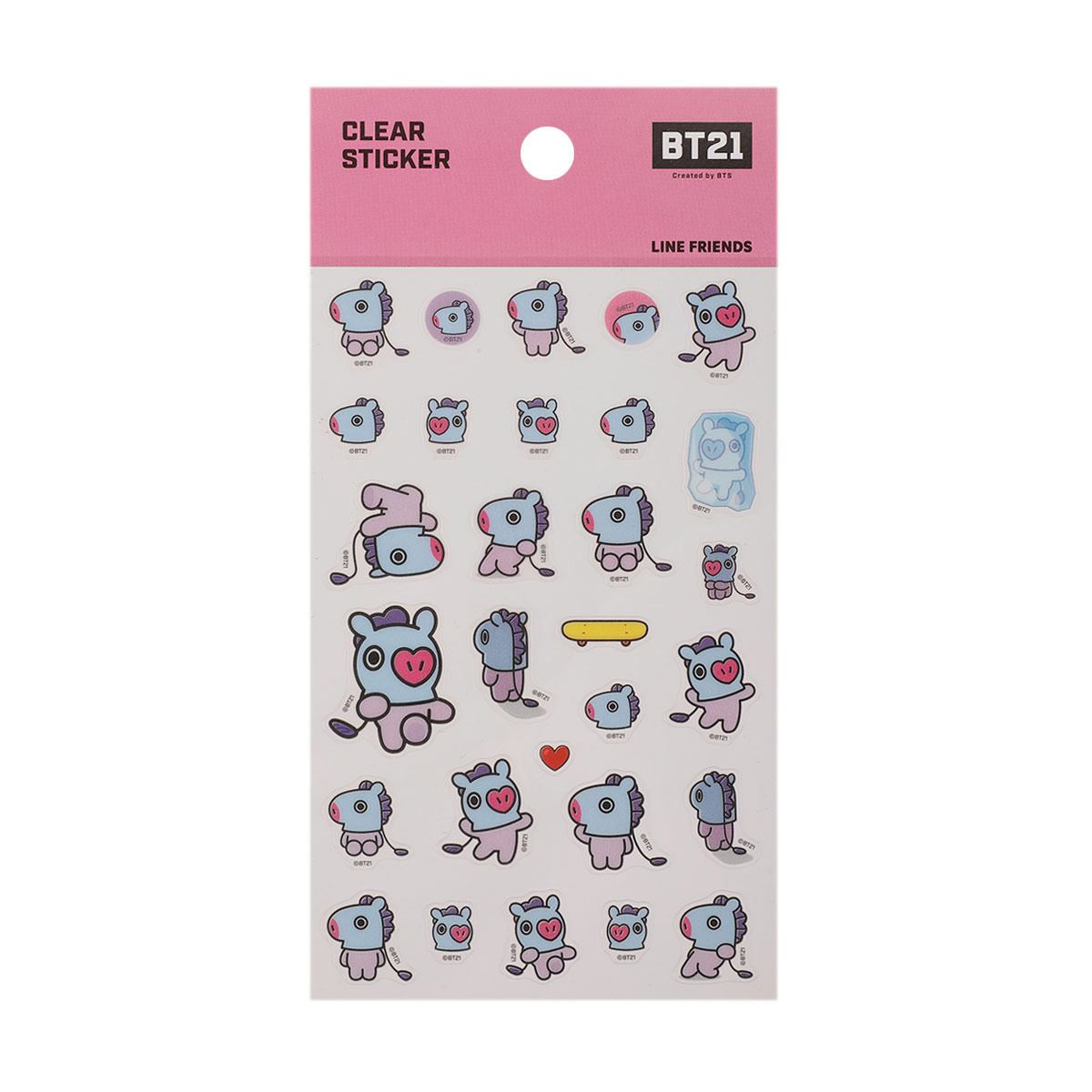 Sticker Transparente BT21 Mang