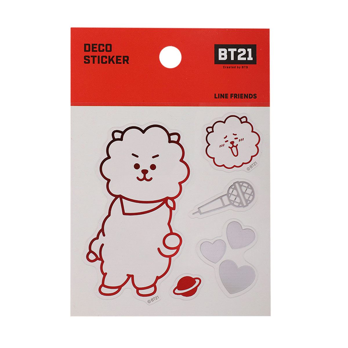 Sticker Deco BT21 RJ