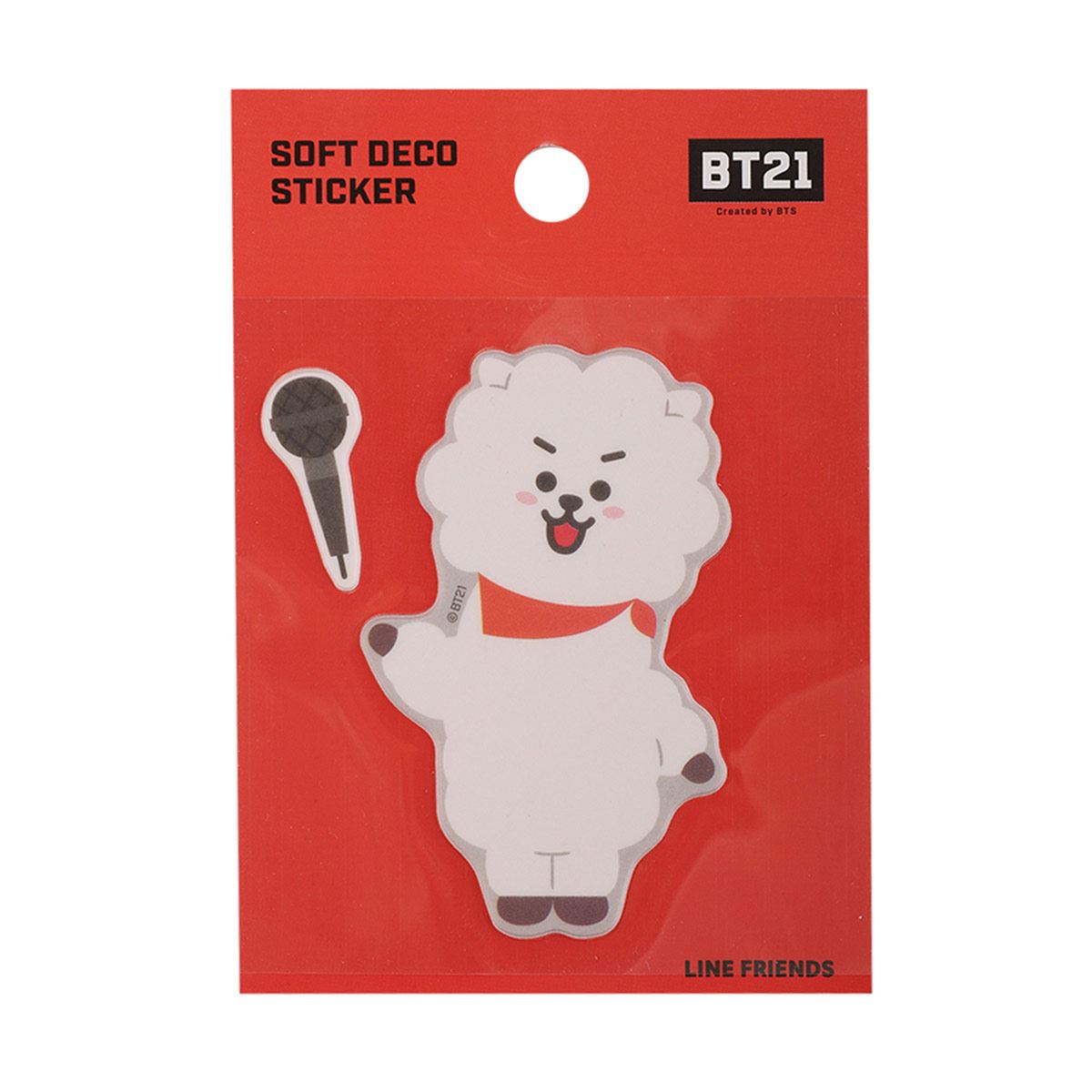 Sticker Deco Soft BT21 RJ