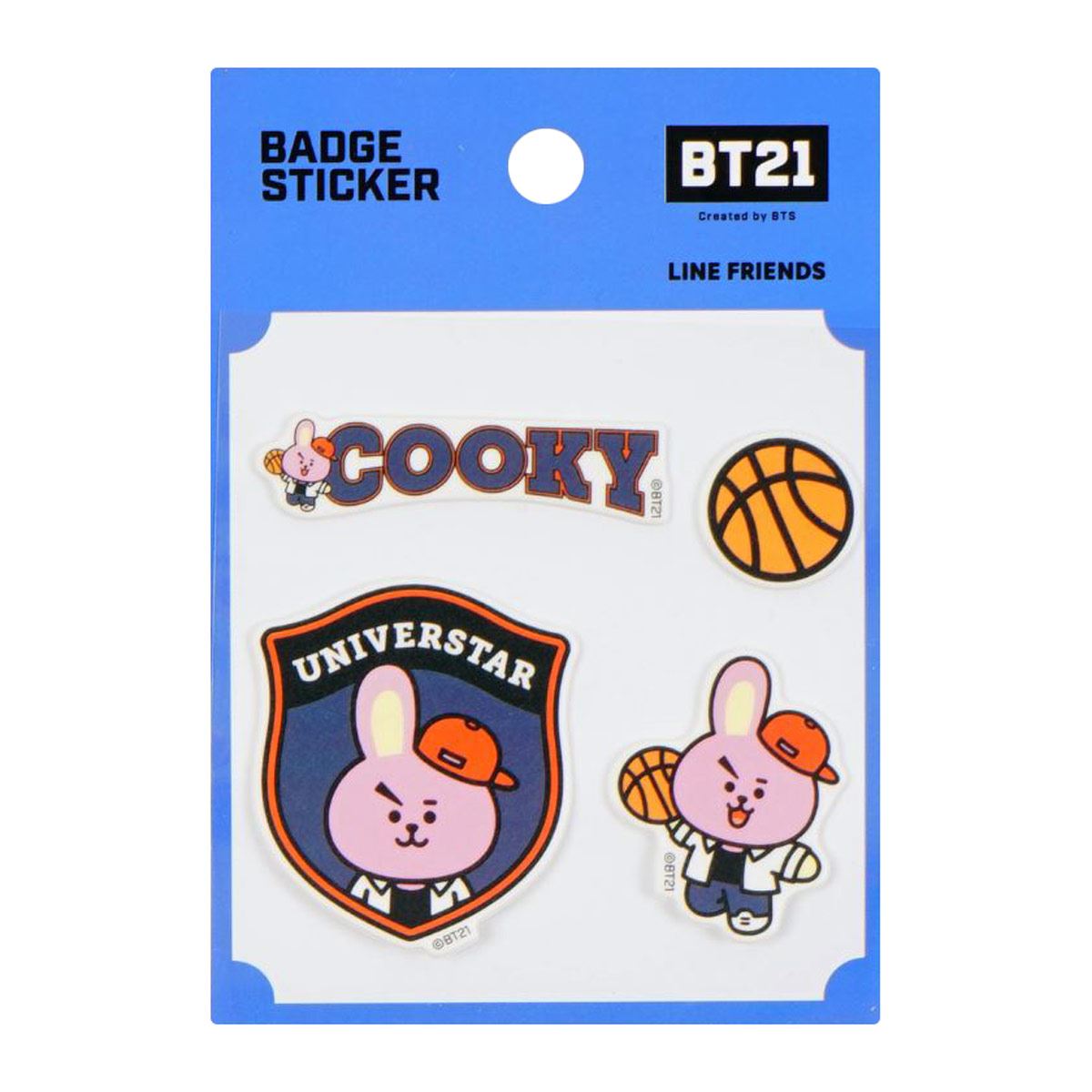 Sticker personaje Cooky Línea BT21