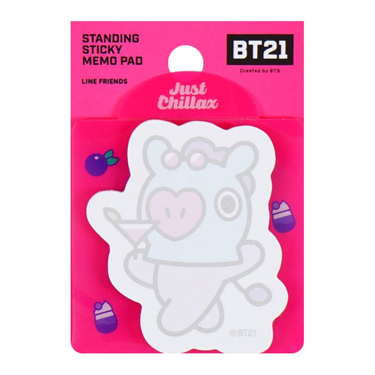 Memo Pequeño Personaje Mang Línea BT21