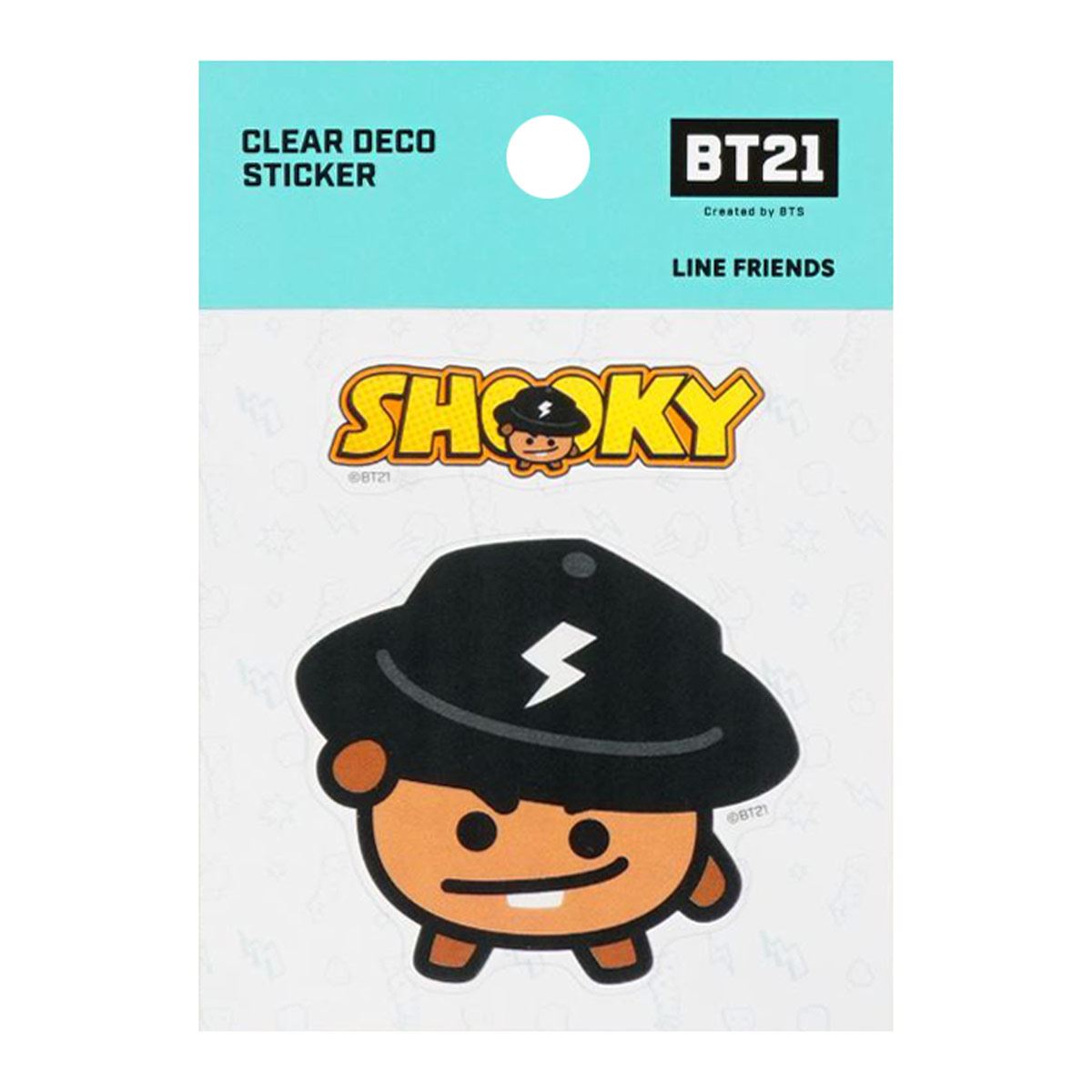 Sticker Transparente Personaje Shooky Línea BT21
