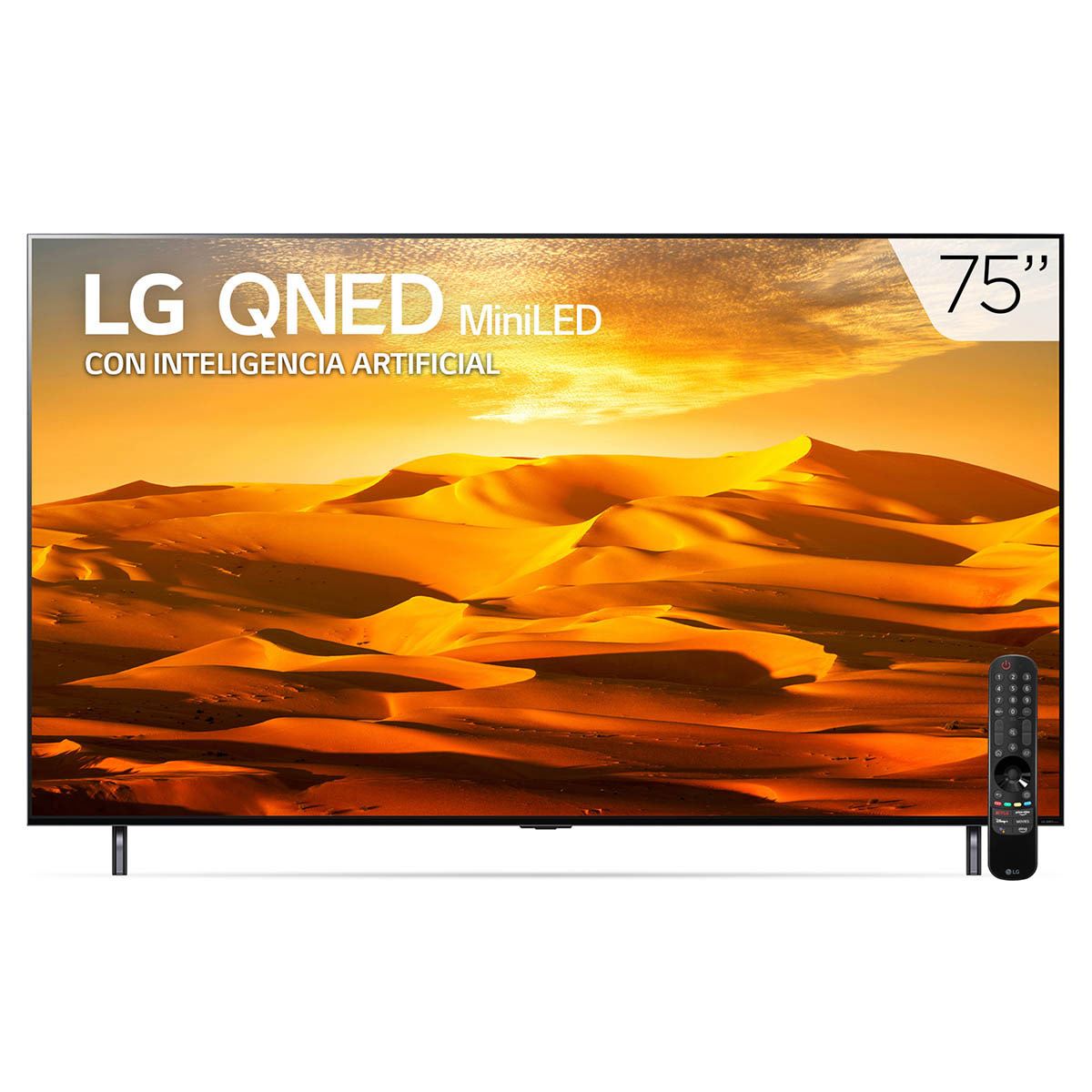 Pantalla LG 75 pulgadas 4K THINQ 75QNED90SQA