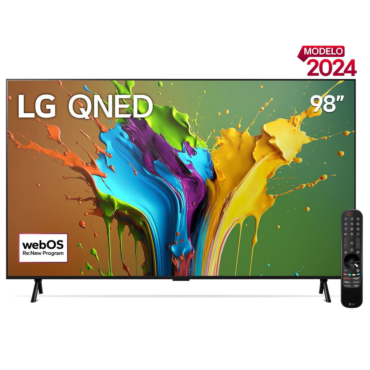Pantalla LG 98 Pulgadas 4K ThinQ 98QNED89TSA