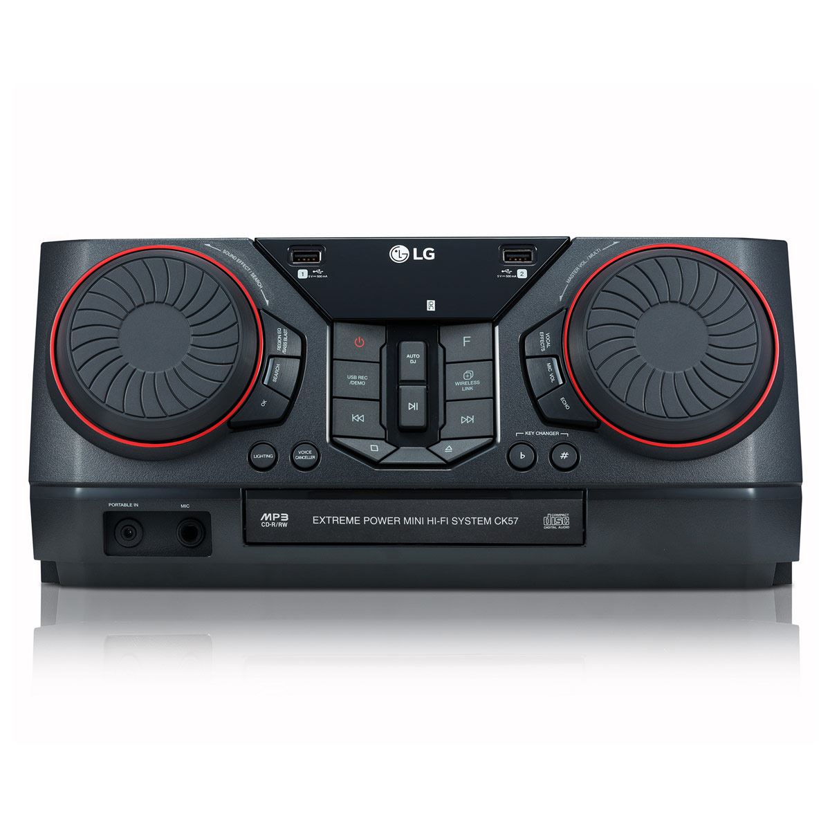 Minicomponente LG XBOOM CK57 Negro