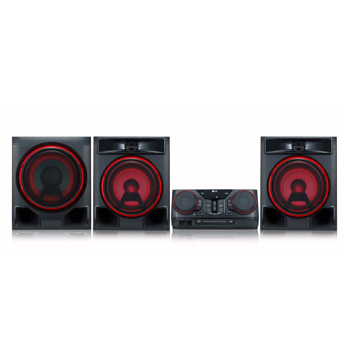 Minicomponente LG XBOOM CK57 Negro