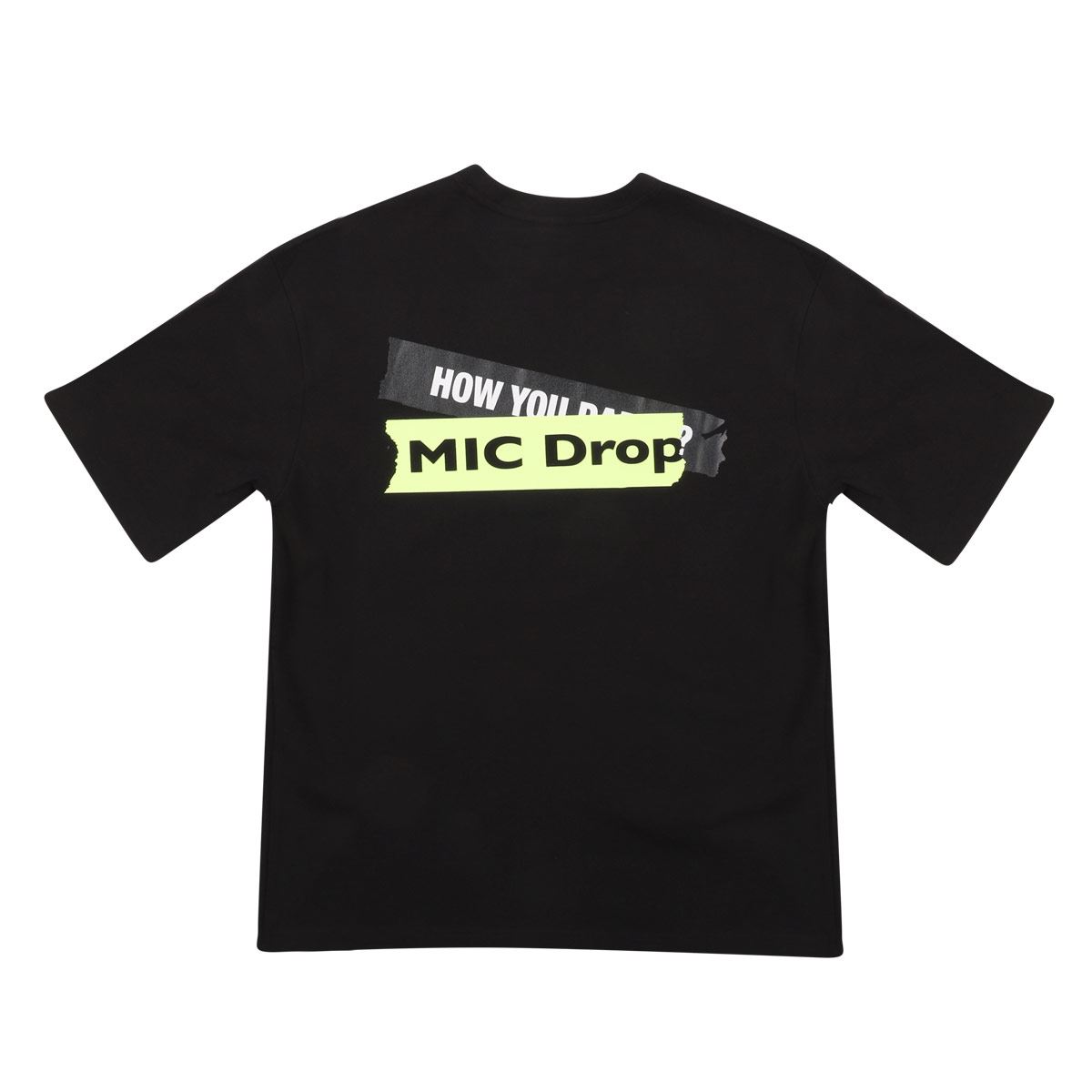 Camiseta bts mic drop 001 mediano / BTS micdrop tee 001 M