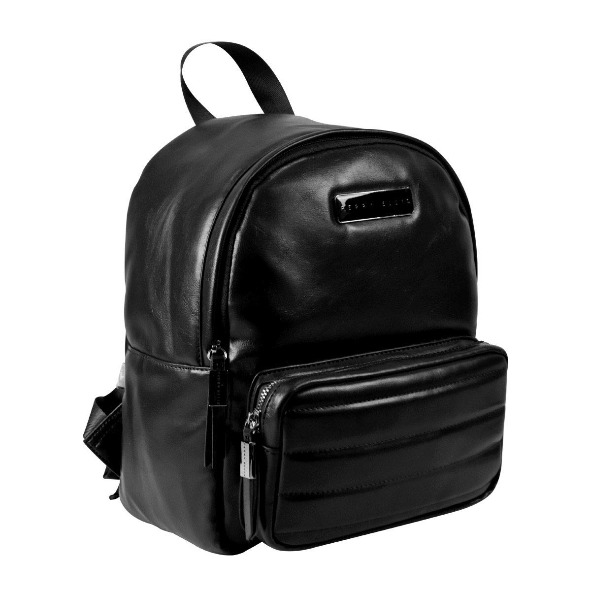 Bolsa estilo Backpack marca Perry Ellis color negro modelo A06768