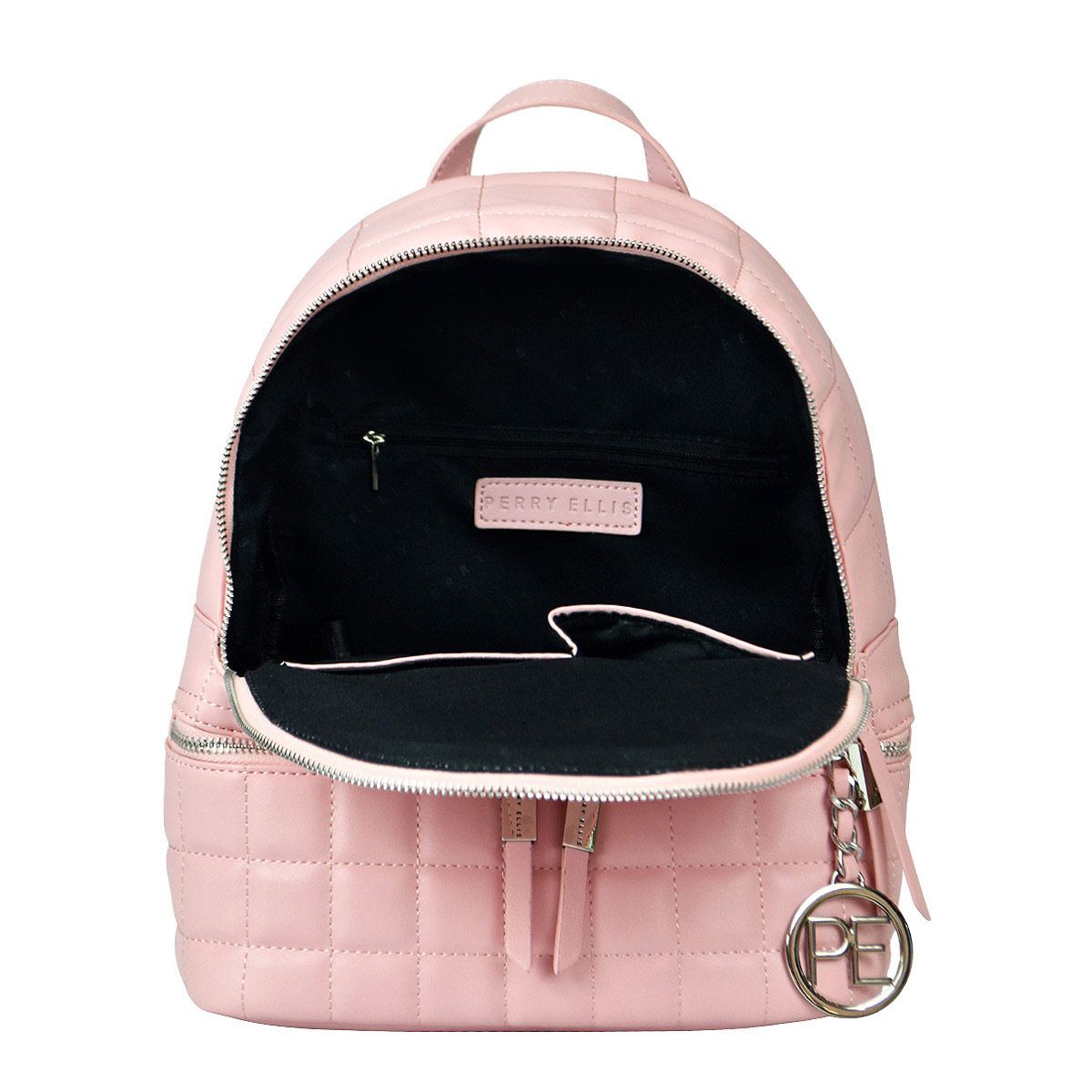 Bolsa estilo Backpack marca Perry Ellis color rosa modelo A06774