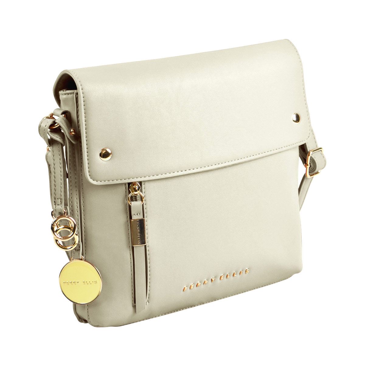 Bolsa estilo Crossbody color Blanco marca Perry Ellis modelo A07461