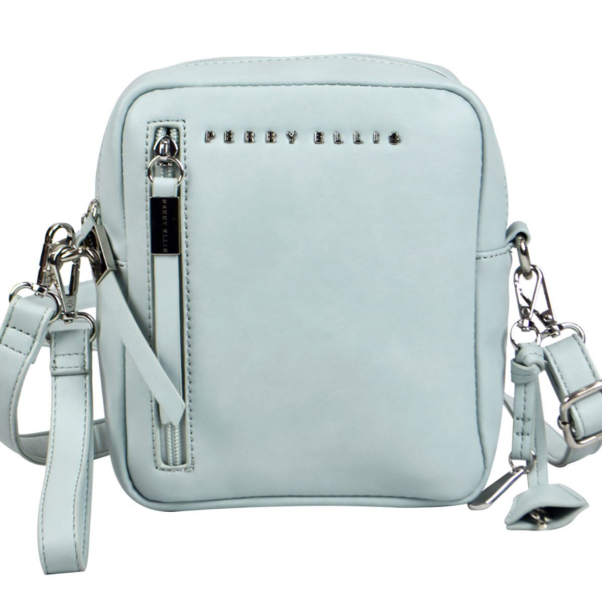 Bolsa estilo Crossbody color Menta marca Perry Ellis modelo A07465