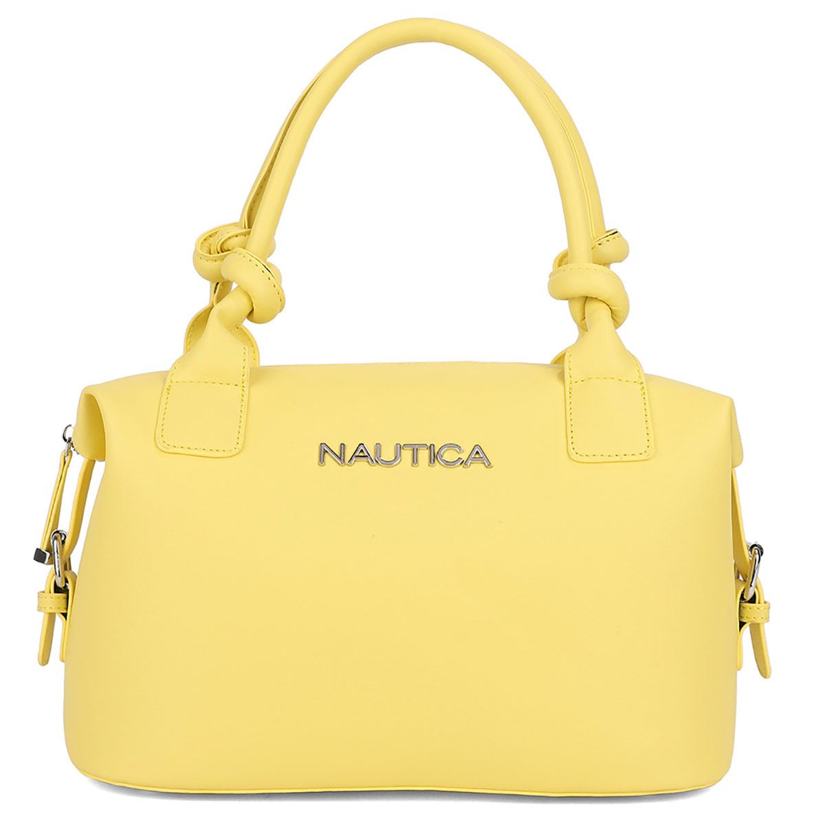 Bolsa estilo Satchel marca Náutica color amarillo modelo A10086