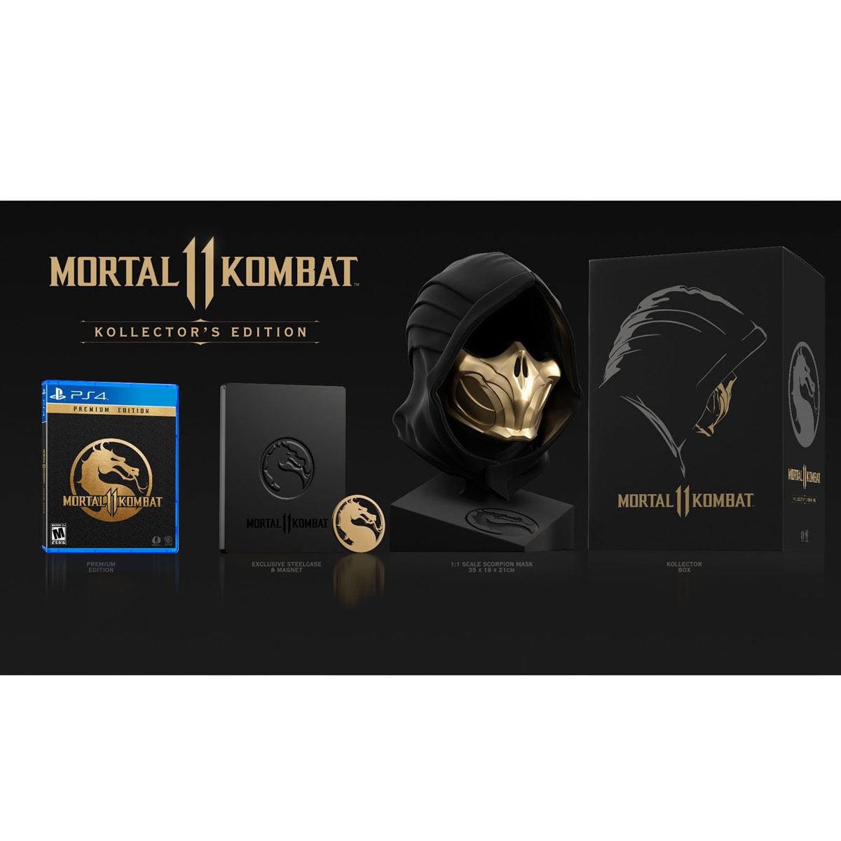 PS4 Mortal Kombat 11 Kollector Edition
