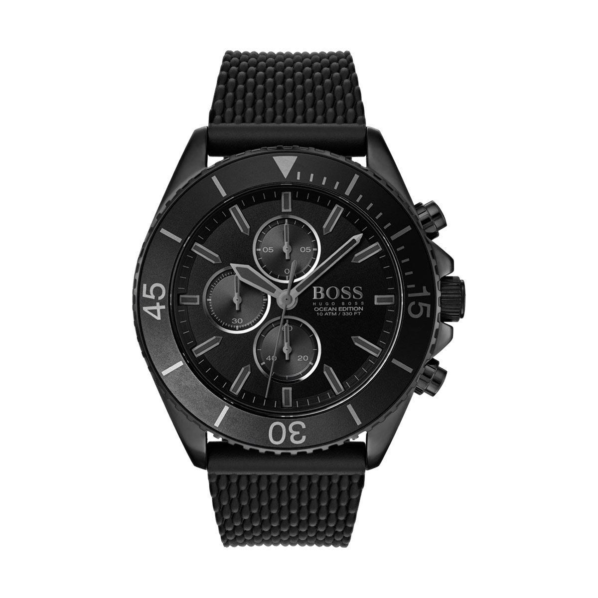 Reloj Boss Ocean Edition Color Negro 1513699 Para Caballero