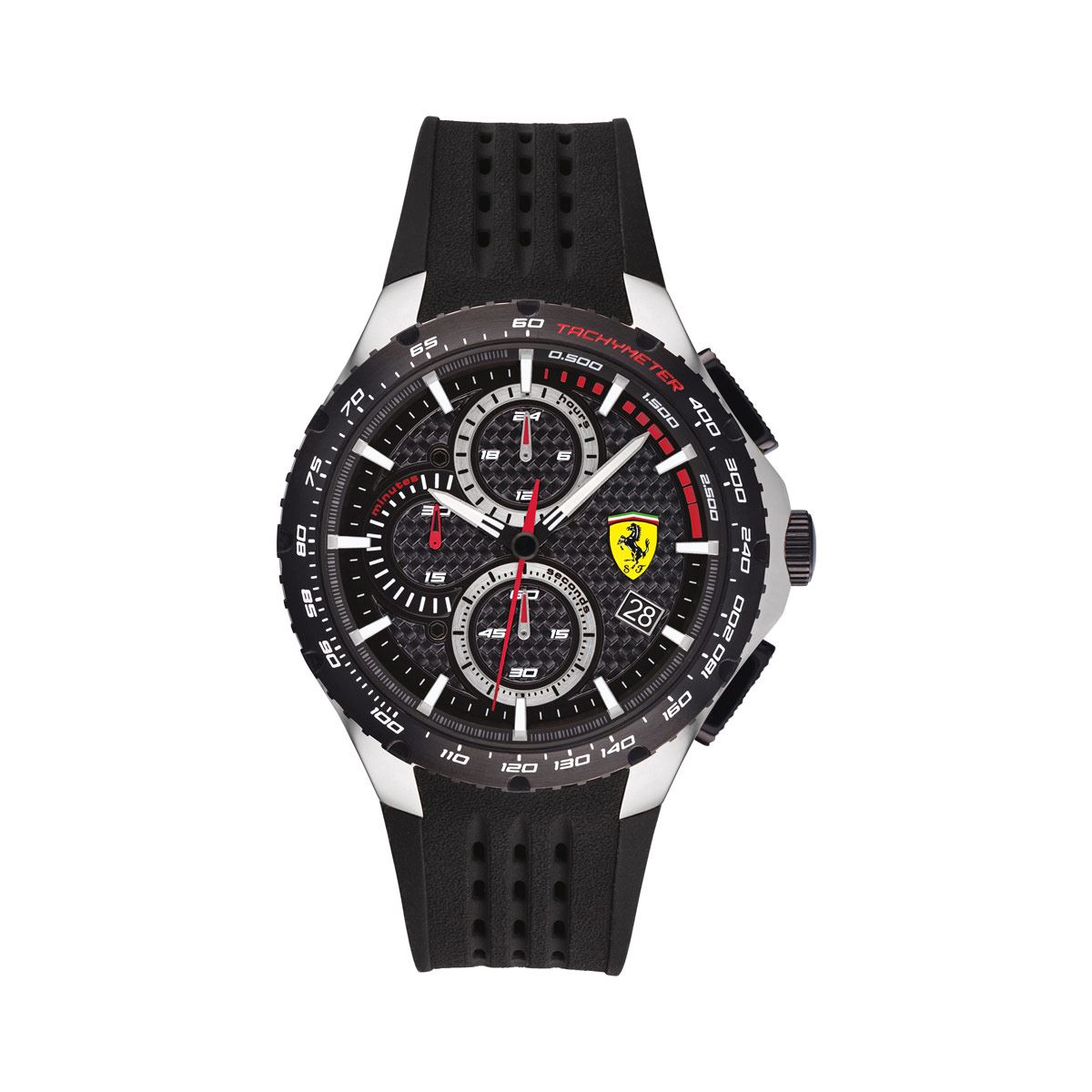 Reloj Ferrari 1 pza. Negro Para Caballero