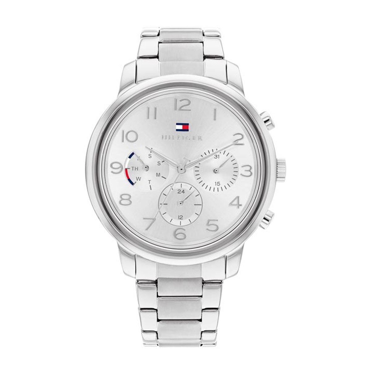 Reloj Tommy para dama 1782523 acero inoxidable plateado