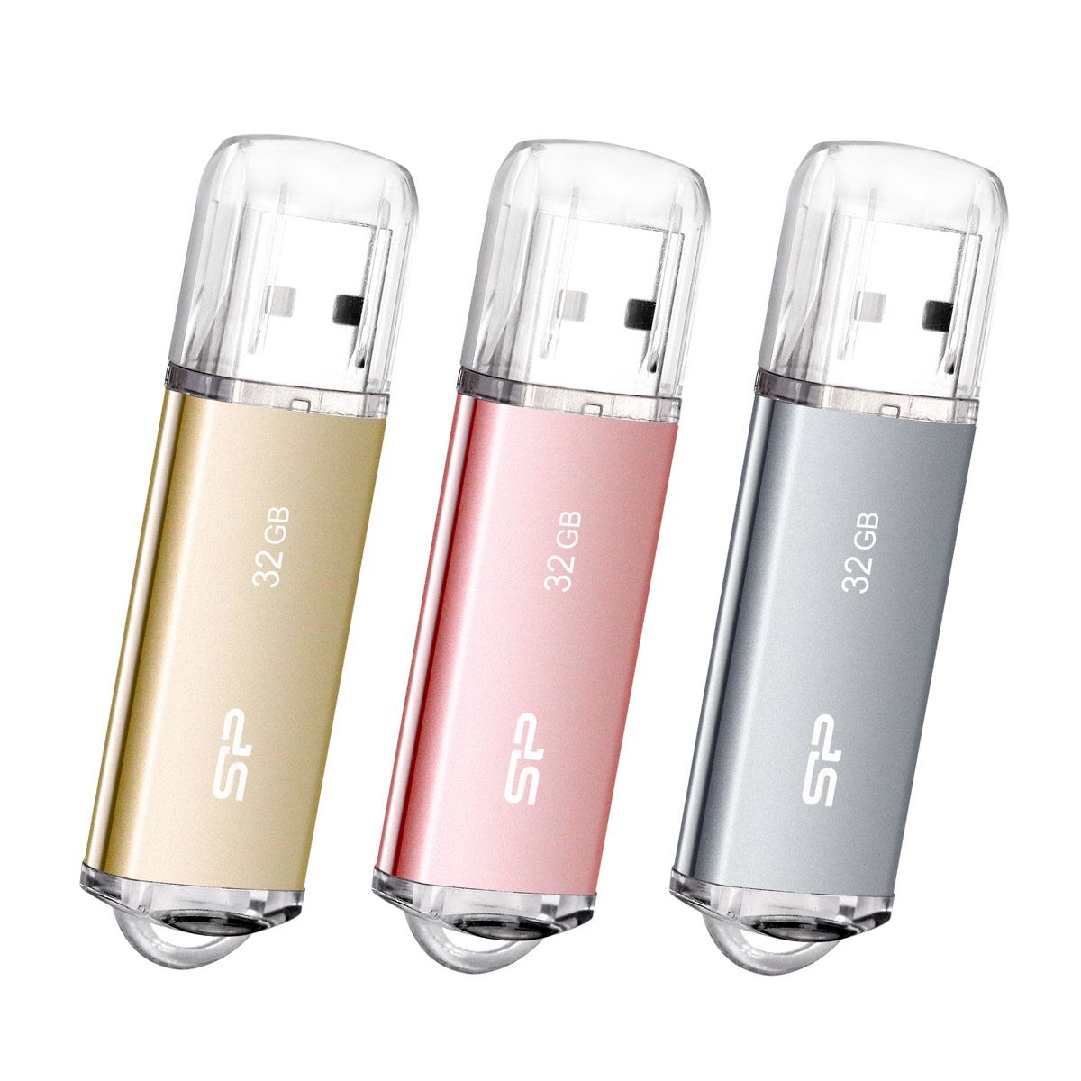 Kit 3 USB 32GB M01 Silicon Power