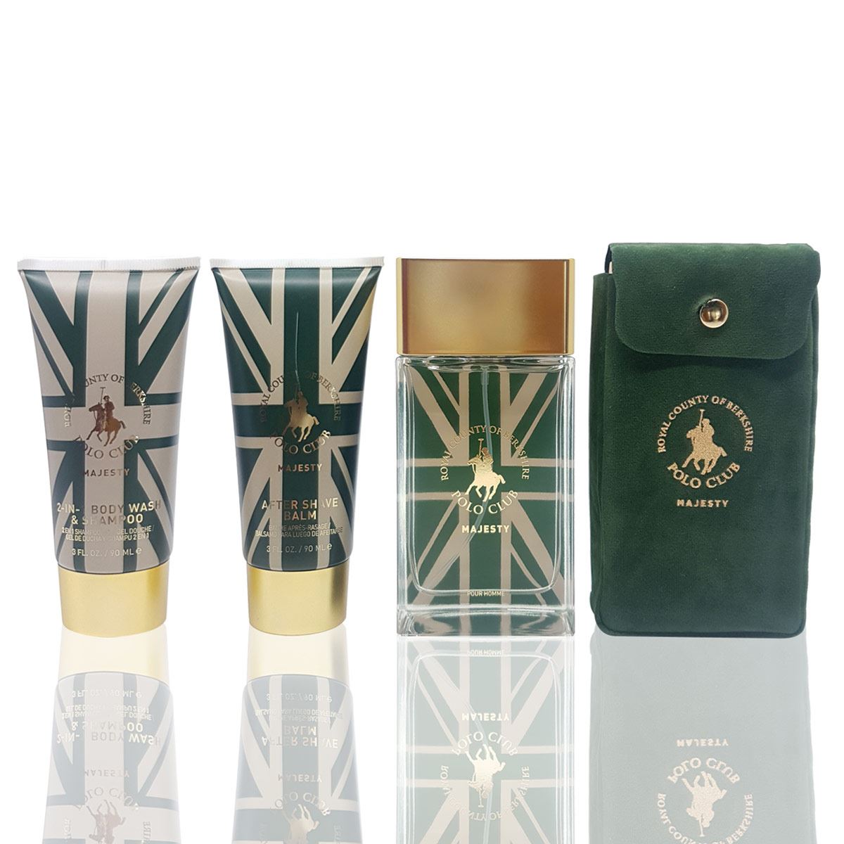 Fragancia Para Caballero Polo Club Estuche Majesty Edt 100 ml + Shampoo ...