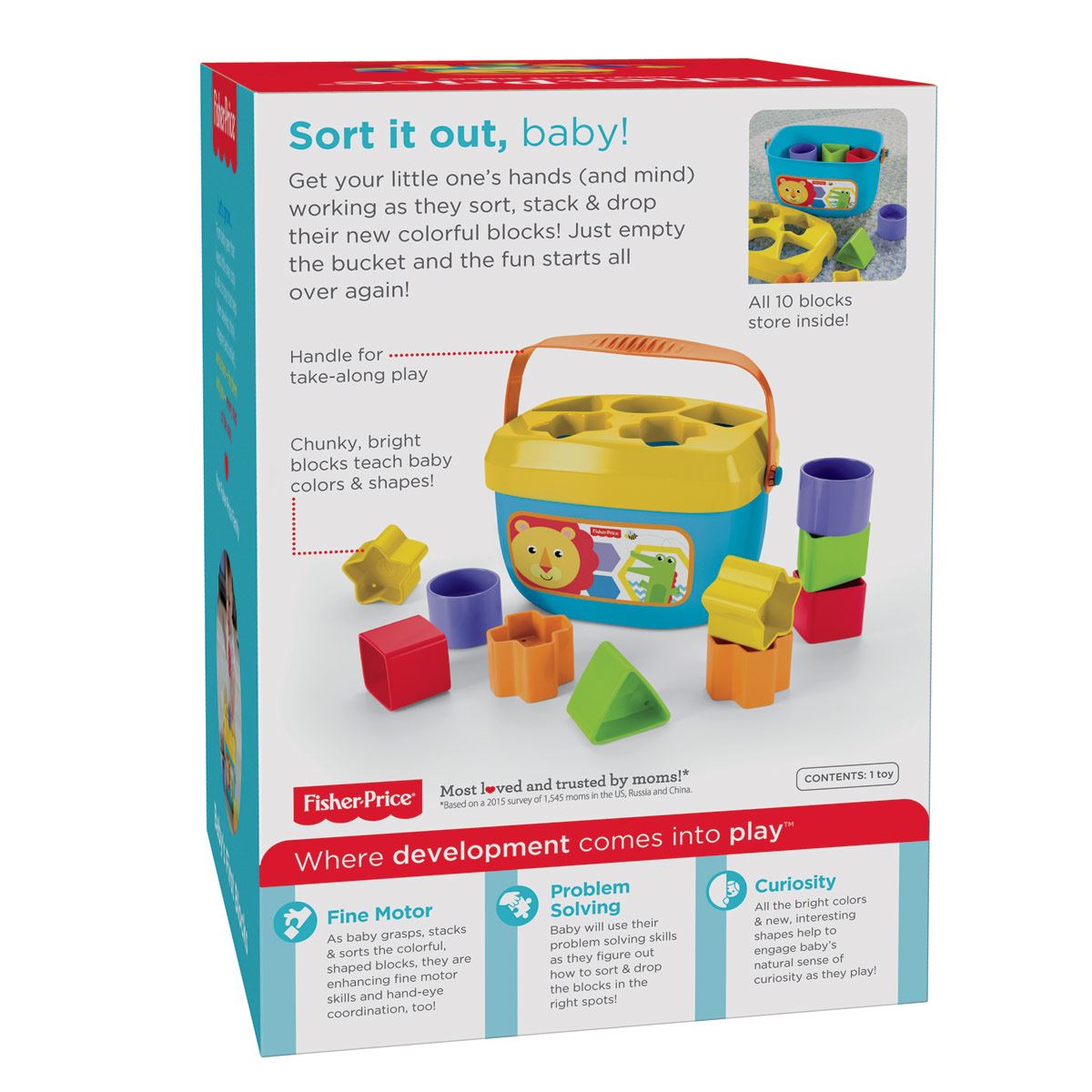 Primeros bloques del Bebé Fisher Price