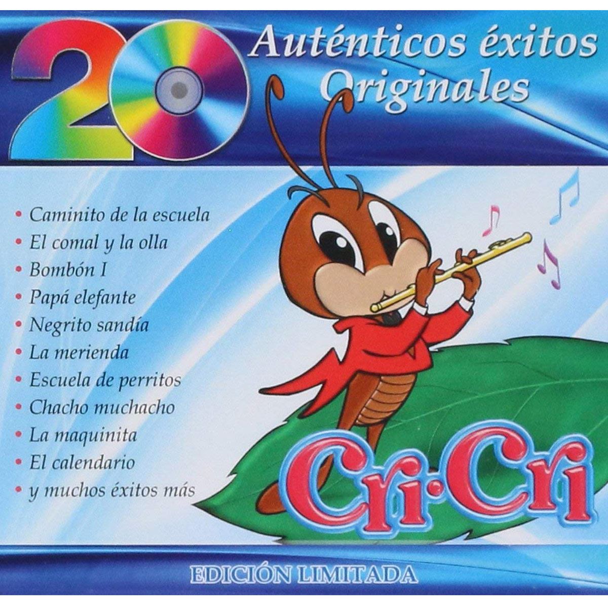 CD Cri - Cri- 20 Auténticos Éxitos Originales