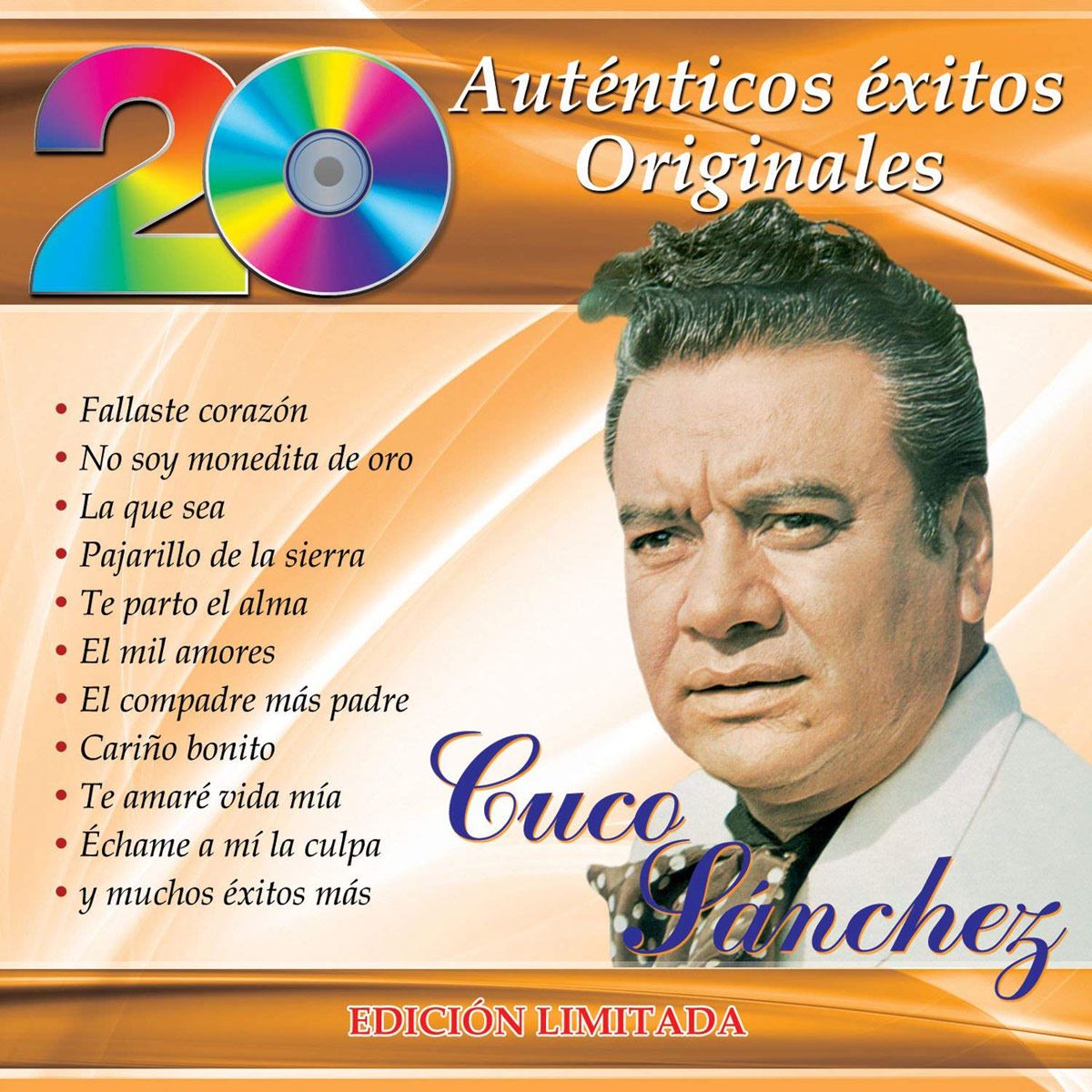 CD Cuco Sánchez-20 Auténticos Éxitos Originales