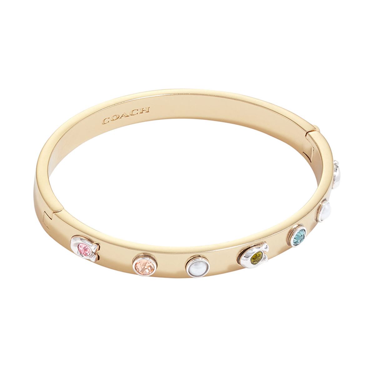 Pulsera Color Oro, Coach, Tipo Brazalete