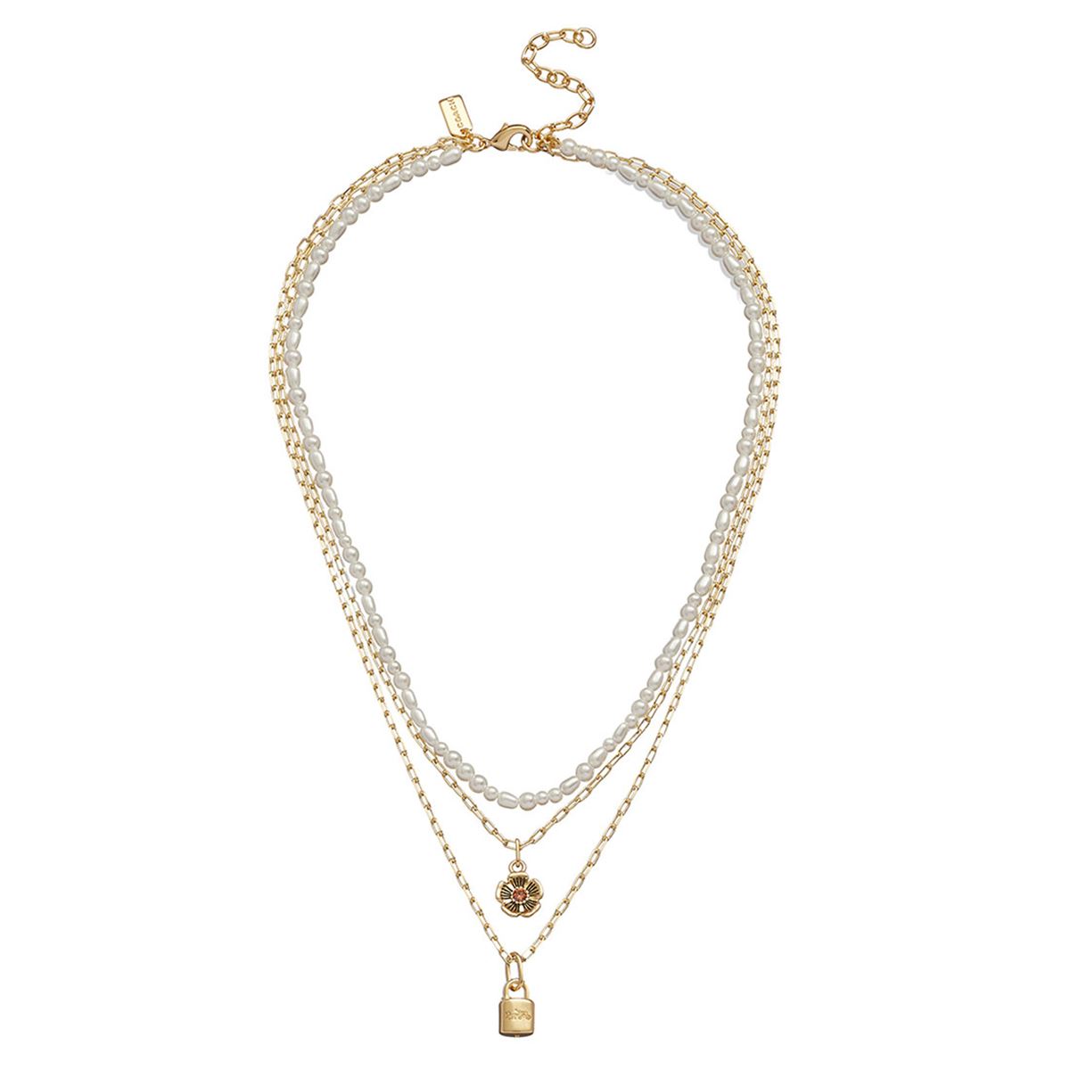 Collar Color Oro, Coach, Tipo Niveles