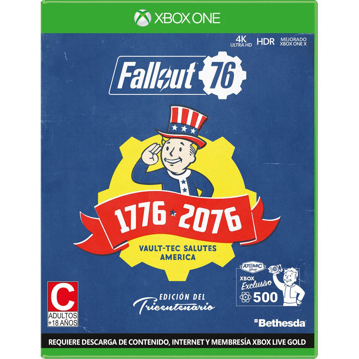 Xbox One FallOut 76 Tricentennial ED