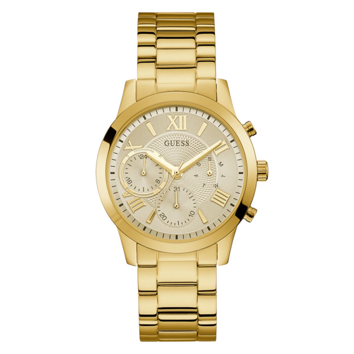 Reloj Guess para Dama SOLAR W1070L2 Dorado