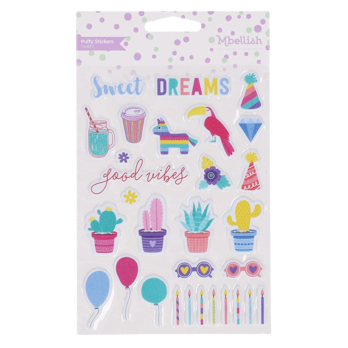 Sticker divertidos de colores