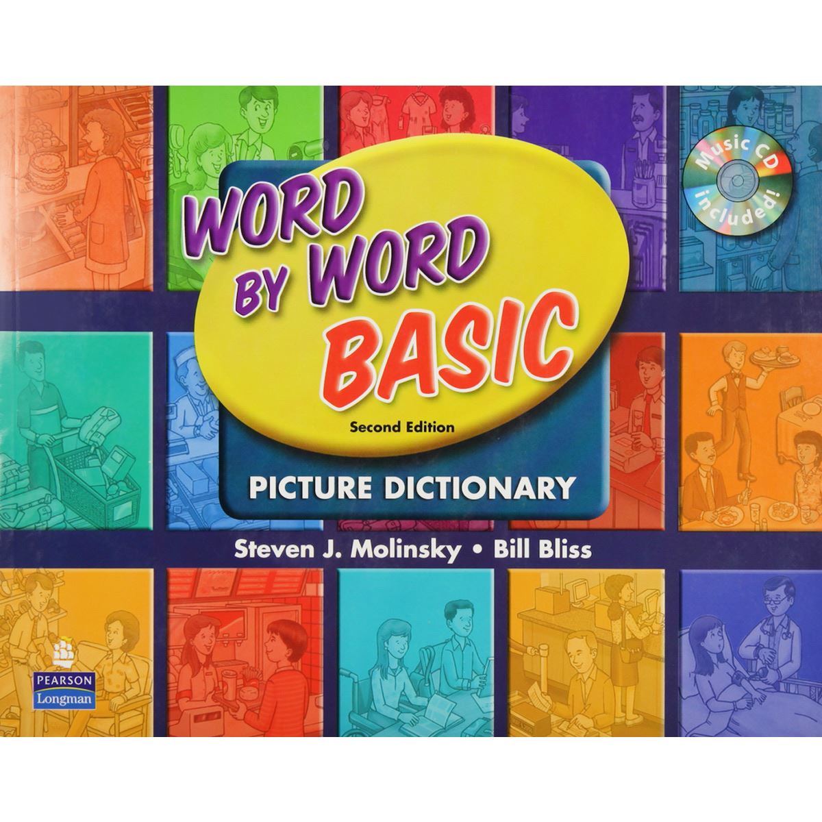 Word By Word Basic Pict. Dict. Sb W/Word Songs Music Cd