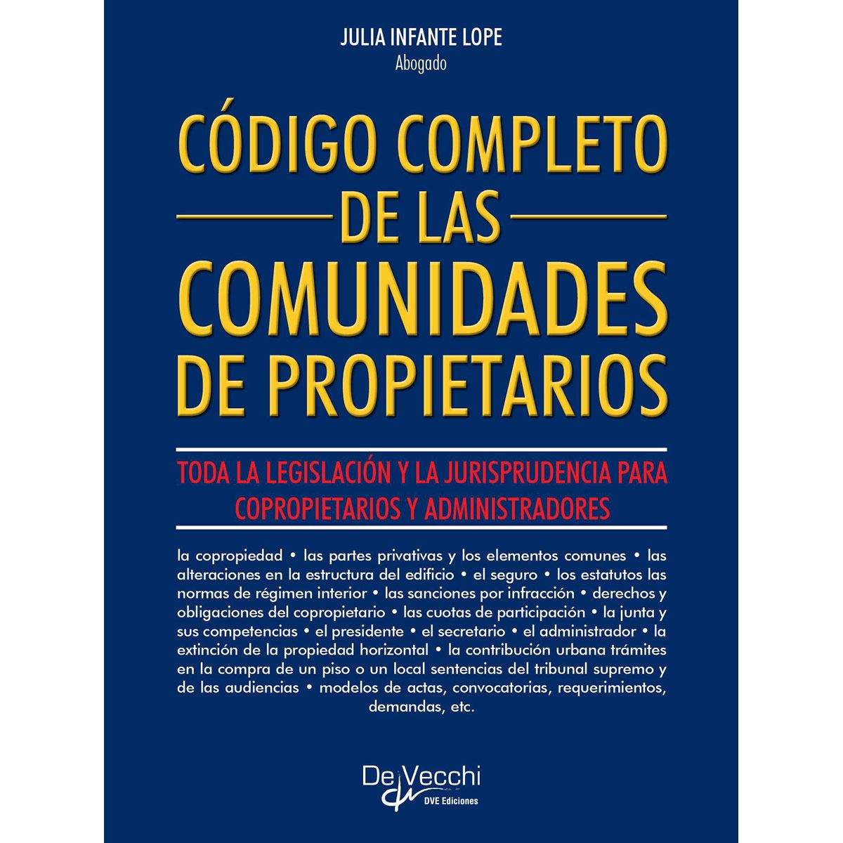Código completo de las comunidades de propietarios