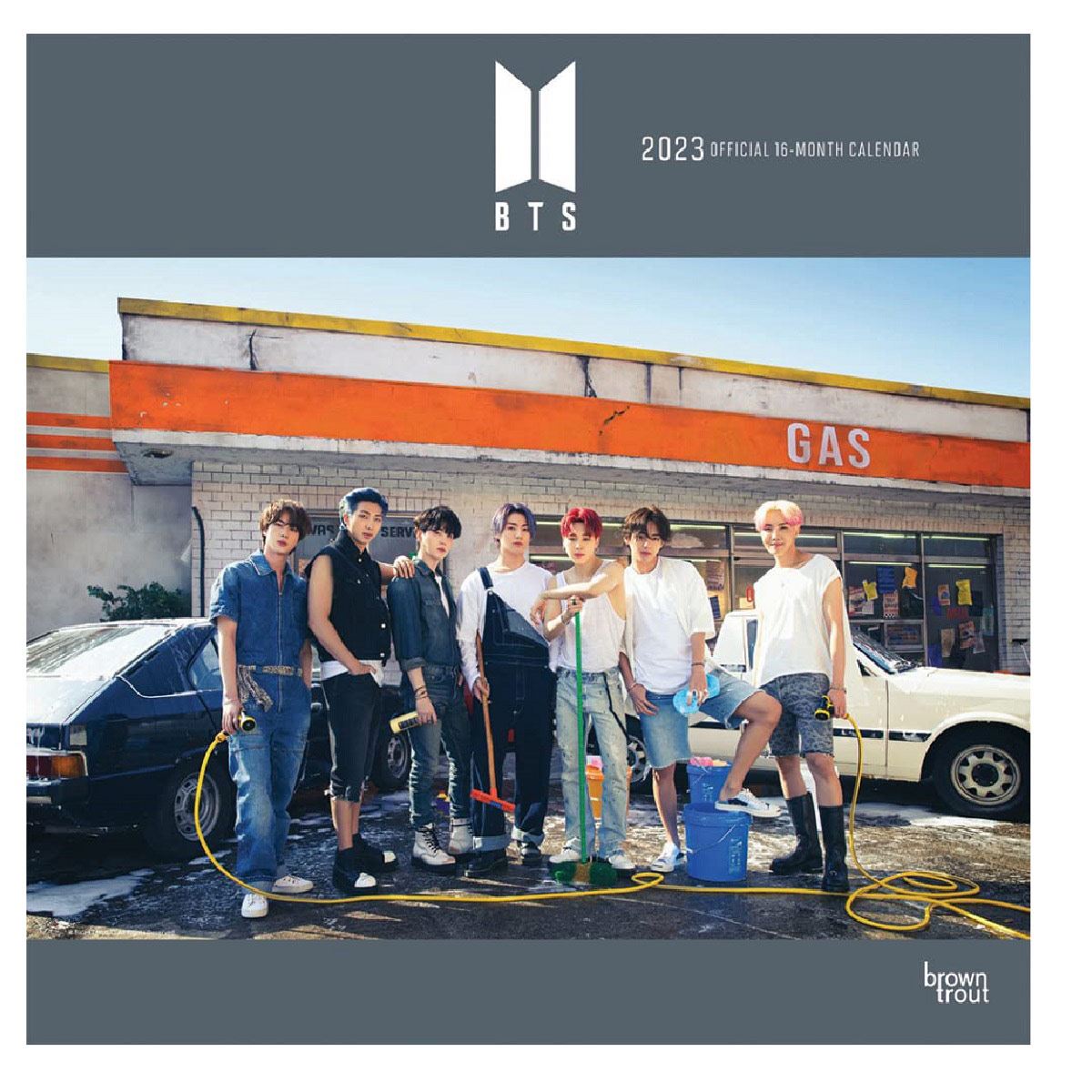 2023 BTS Square Calendario