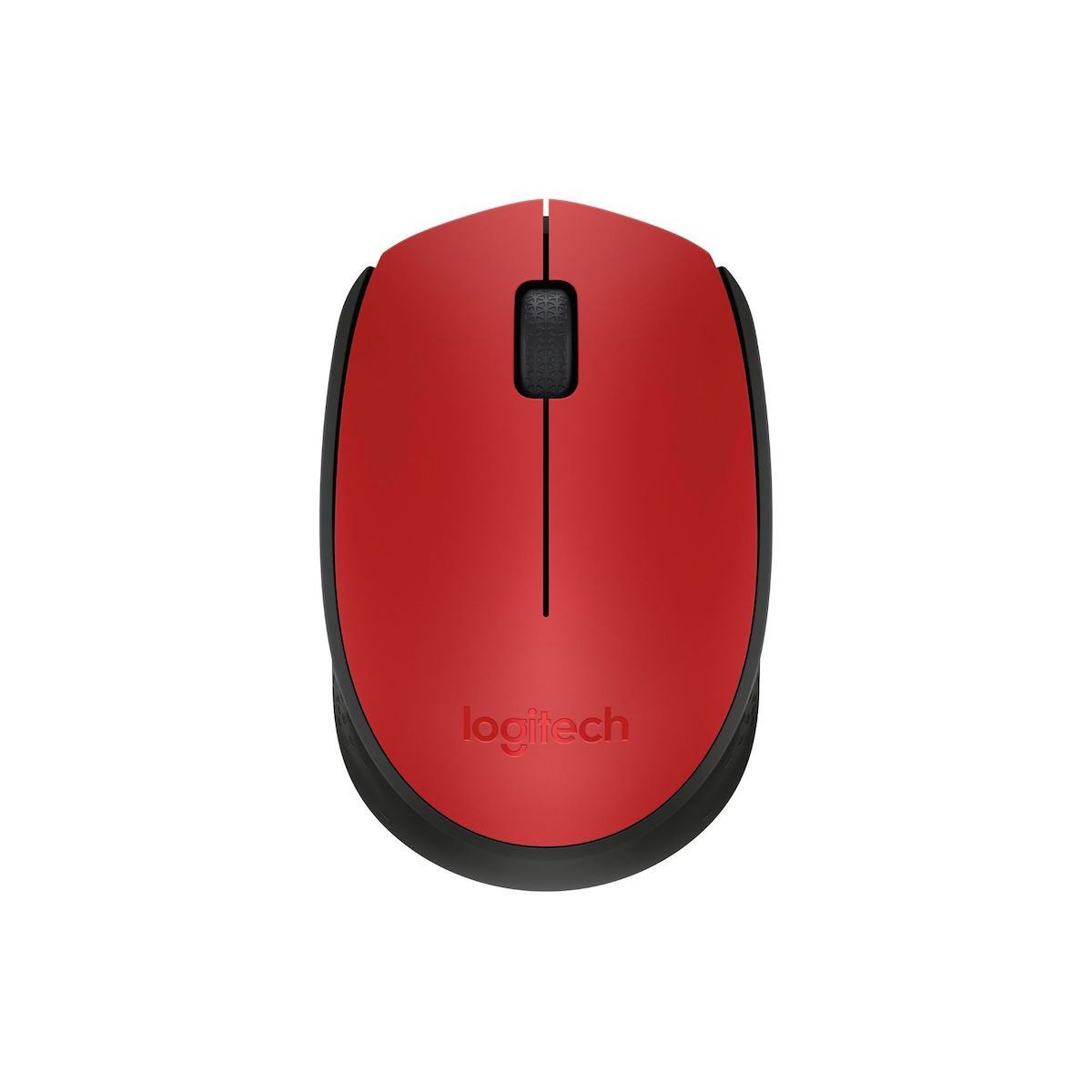 Logitech mouse inalámbrico M185 - negro/azul