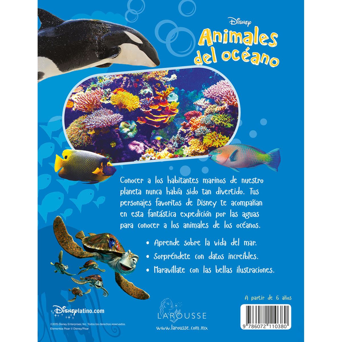 Disney. Animales del océano