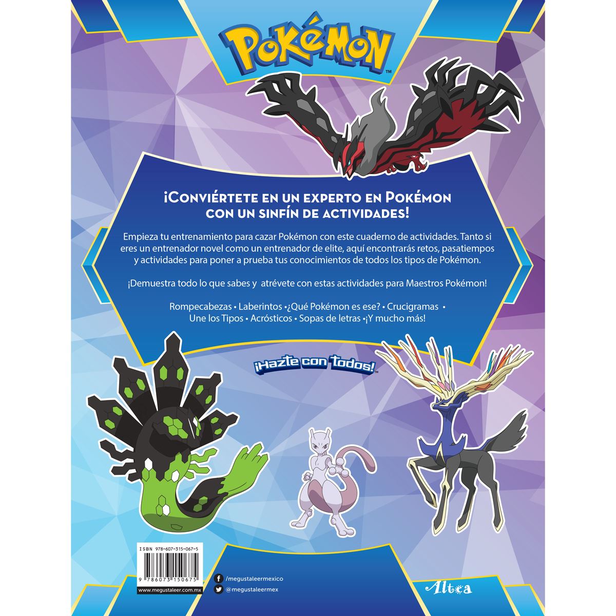 Pokémon. Actividades Para Maestros Pokémon