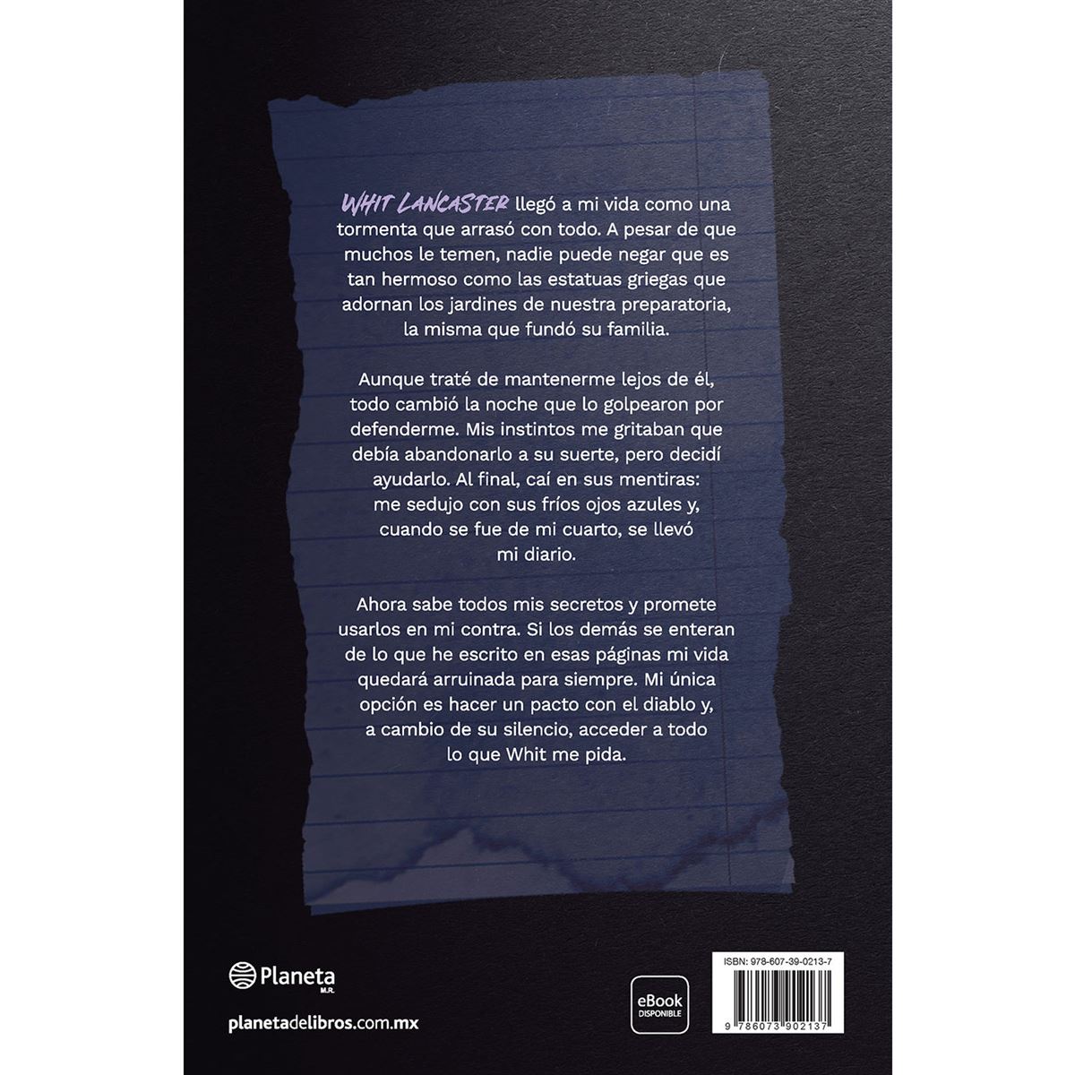 Lancaster 1. Todo lo que quise decir pero nunca dije