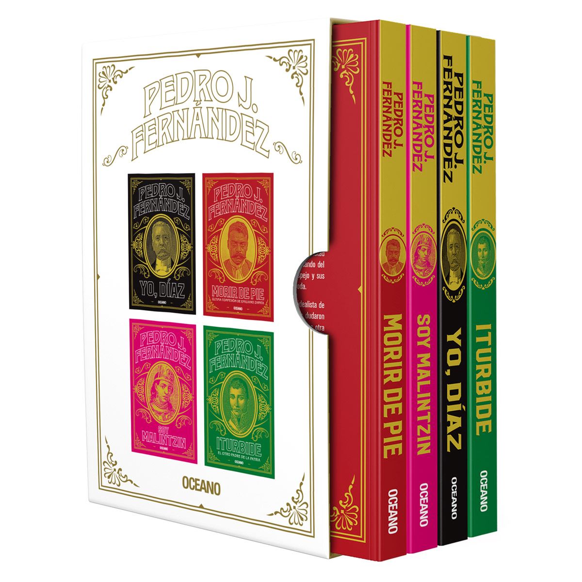 Serie Pedro J. Fernández (Paquete 4 Volúmenes)