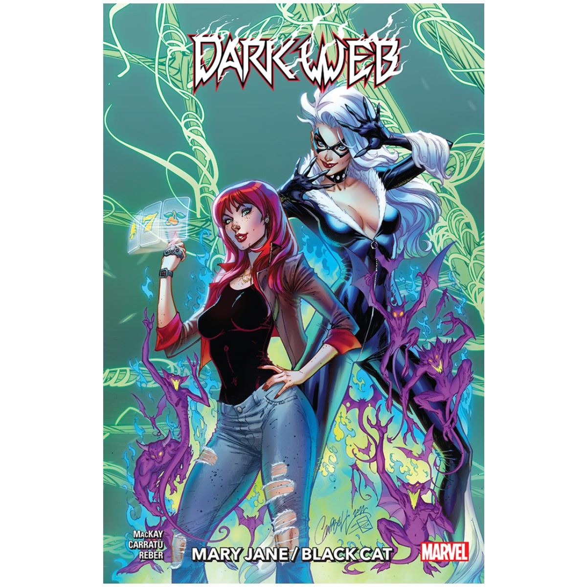 MARVEL Dark Web Mary Jane Black Cat