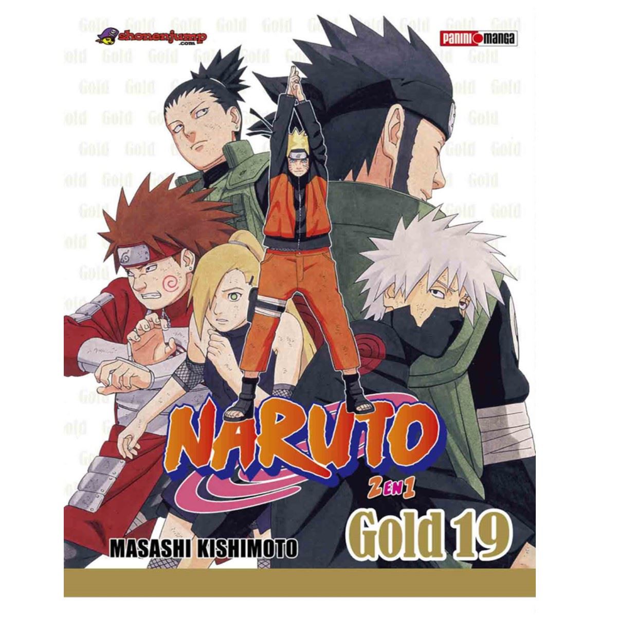 MANGA Naruto Gold Edition N.19