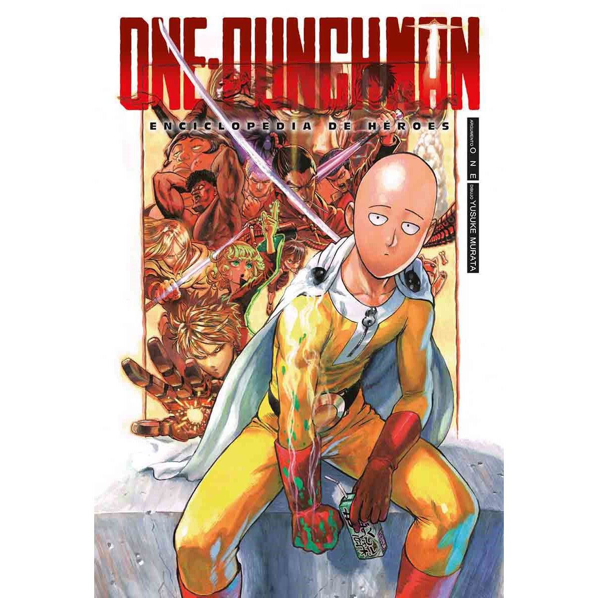 One Punch Man Enciclopedia De Héroes Único