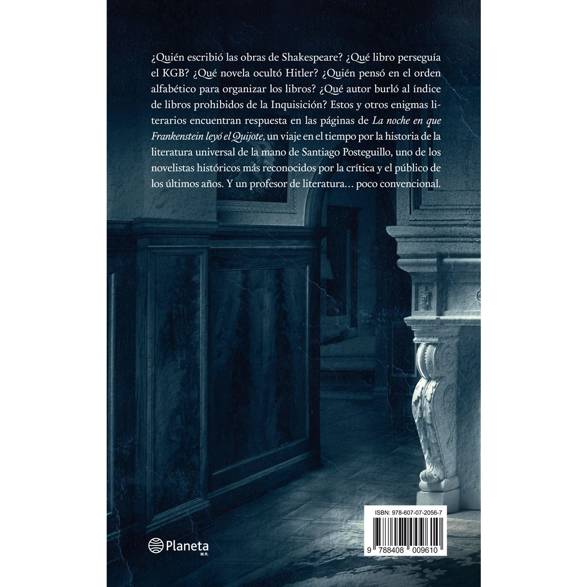 La noche en que frankenstein leyó el Quijote