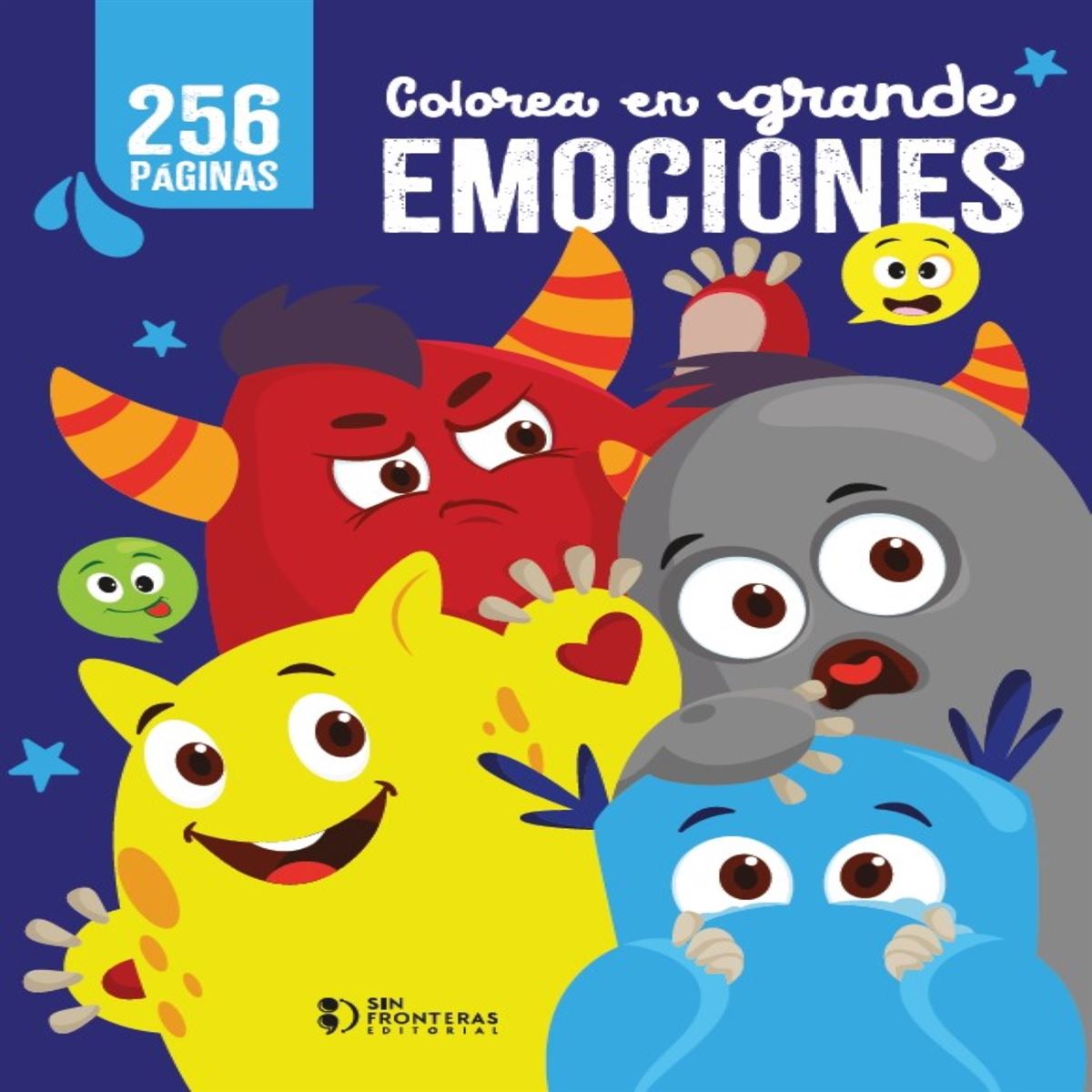 Colorea en grande emociones