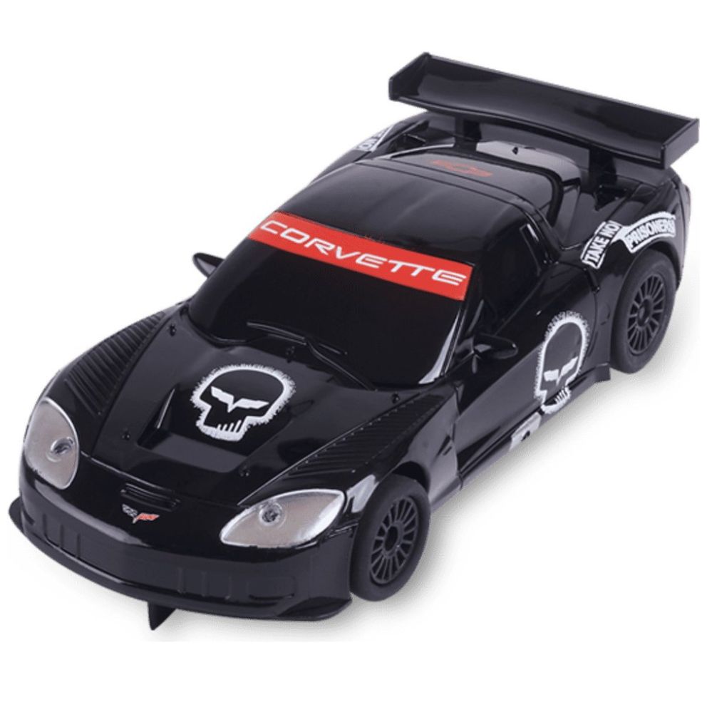 Coche De Carreras Compact Corvette C6r Negro Scalextric