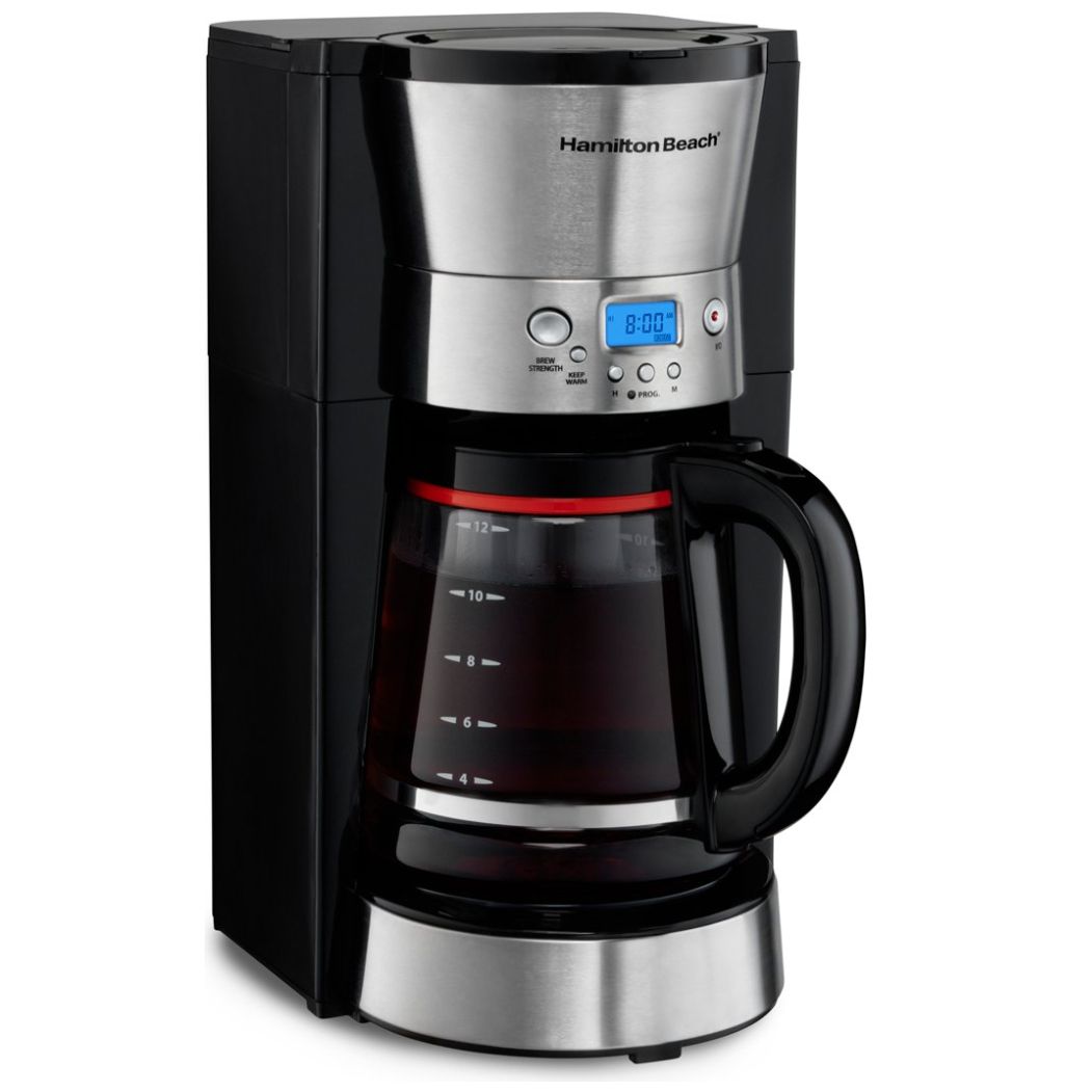 Cafetera Programable 12 Tazas Hamilton Beach 46895