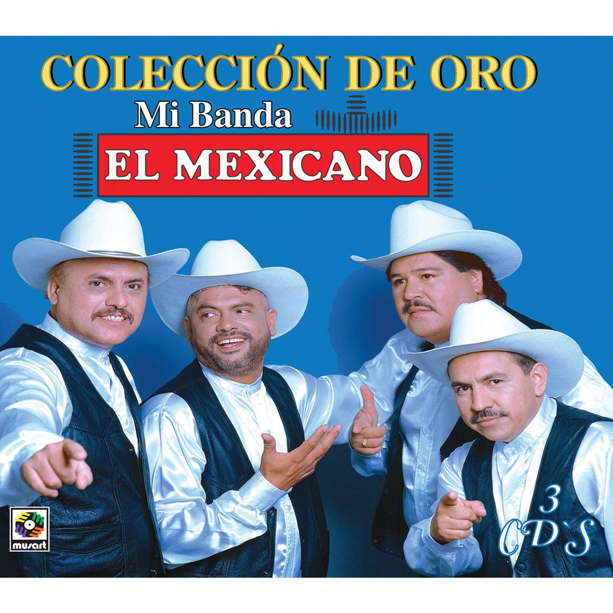 3Cds Mi Banda el Mexicano - Colección de Oro
