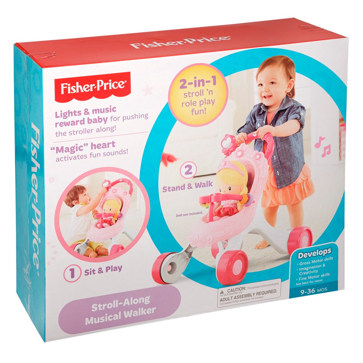 Andadera Musical Camina Conmigo Fisher Price