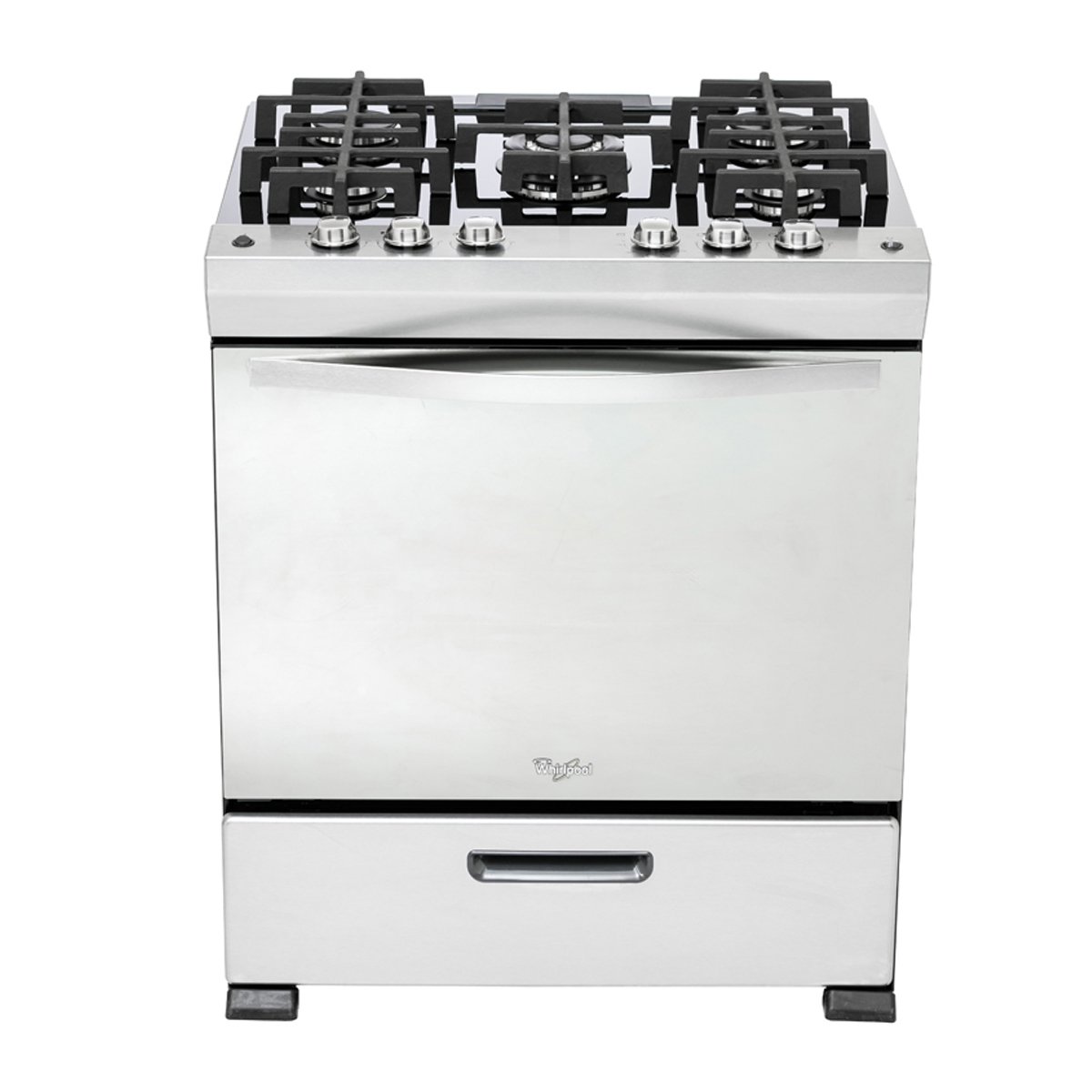 Estufa de Piso 30" Whirlpool Inox